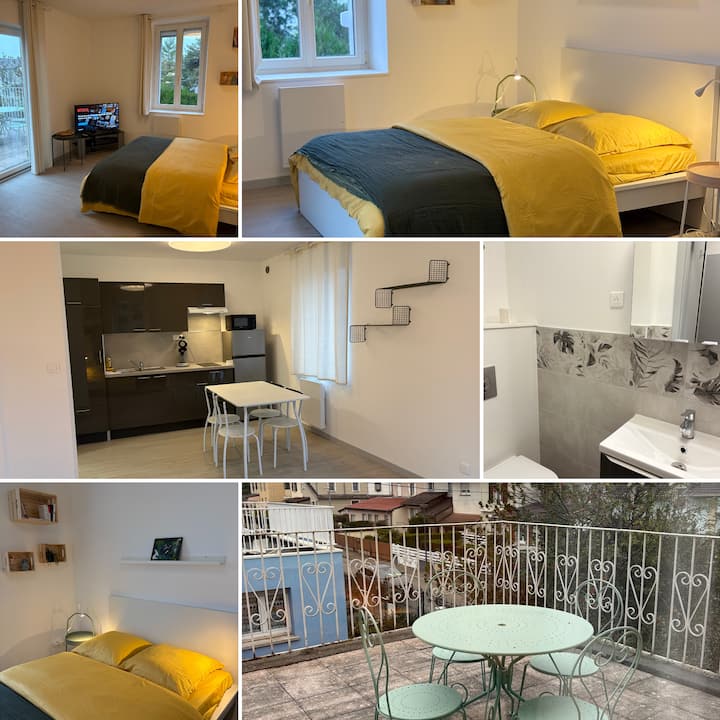 Le Nid De Louise, Proche Autoroute, Parking Free - Mulhouse