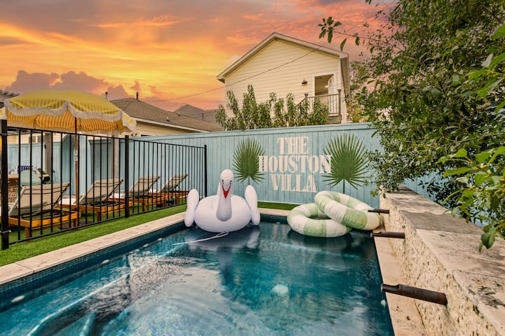 Heated Pool + Mini-golf + Arcade + Corn Hole + Bbq - Houston