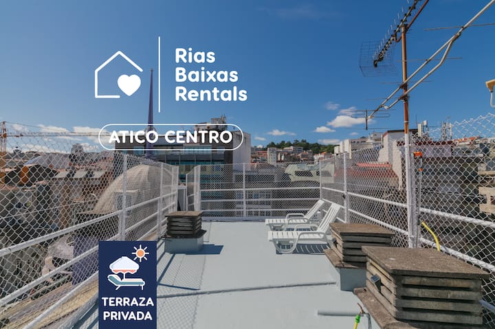 Centro Vigo - ÁTico Dúplex -Terrazas - Vistas - Vigo