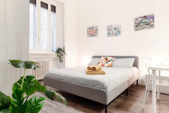 -20% [Stazione Centrale] 2bdr • 3beds • Fast Wifi - Milan