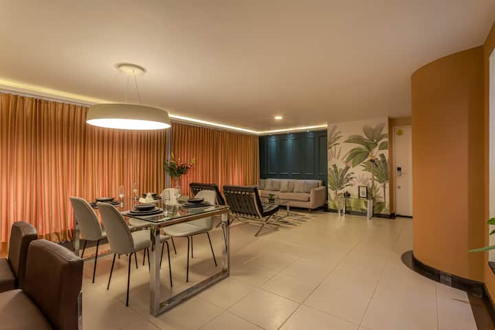 Provenza Paradise W/ Patio & Ac - Medellín