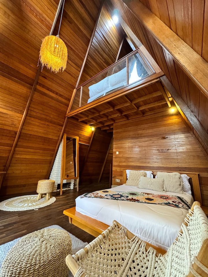 Cozy 2br Mezzanine W/ Pool View@ Volcano Side Bali - Kintamani