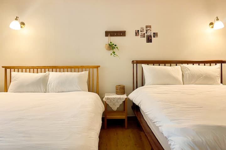 #광안리10인숙소 #가성비 #감성숙소 #쓰리룸 #침대4개 #광안해변6분 - Busan