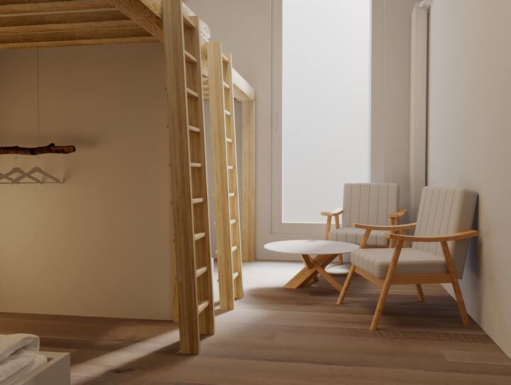1 Bed In The 4 Bed Dorm @ Minimal Hostel Kreuzberg - Kreuzberg