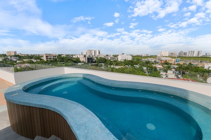 Central Loft 3a/ Downtown Cancun - Cancún