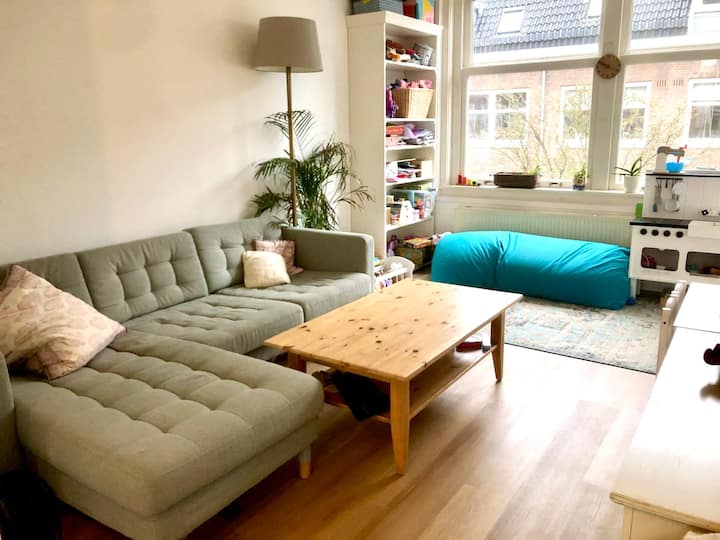 Sunny And Cozy Duplex Apartment (With A Cat!) - Amsterdam