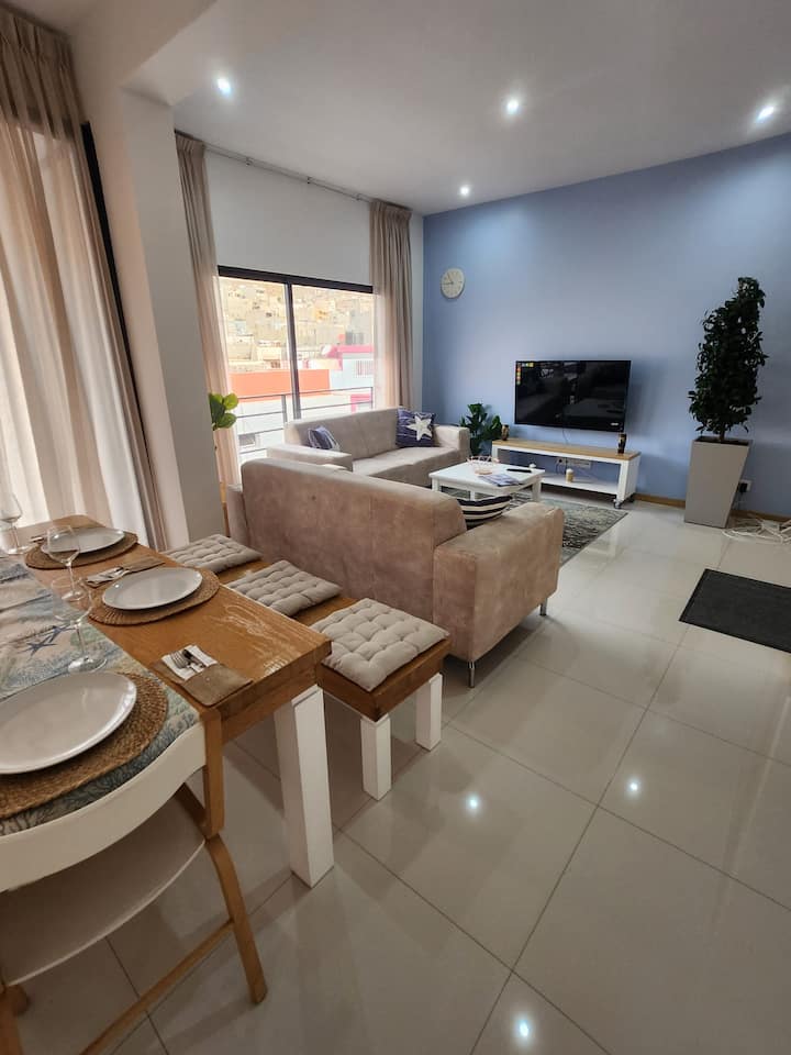 Boa Mindelo *Beach* T3, Free Wifi, Airco, Balcony - Cap-Vert