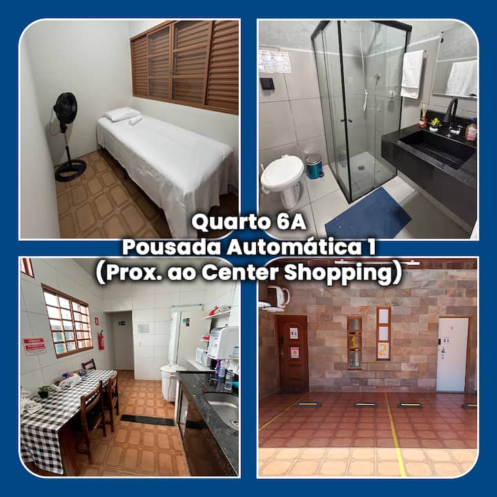 Quarto 6a Solteiro Ventilador S/ Tv Garagem A Part - Uberlândia