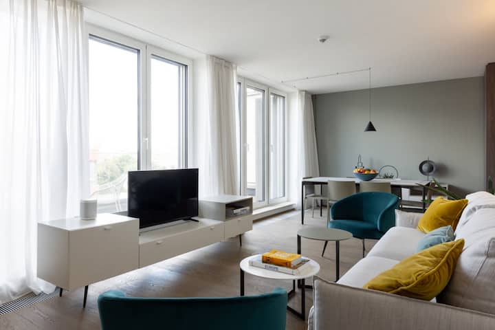 Suite Présidentielle Avec Balcon [Accès Gym&sauna] - Luxembourg