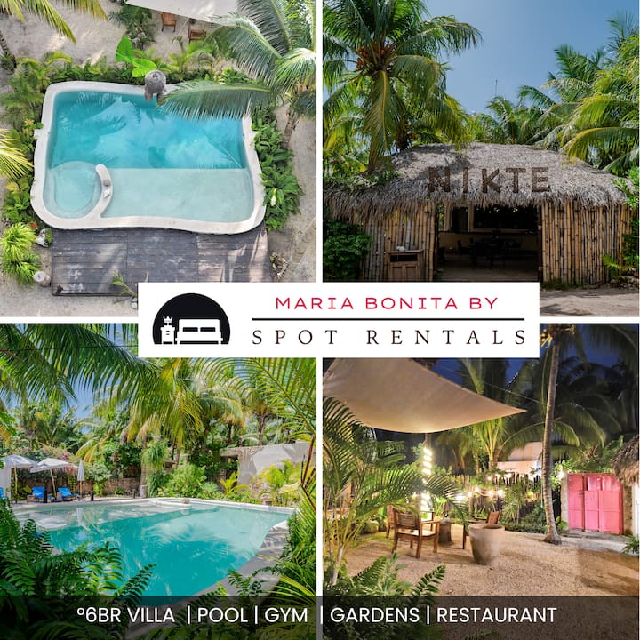 Villa Familiar | Piscina, Restaurante Y Area Fit - El Cuyo