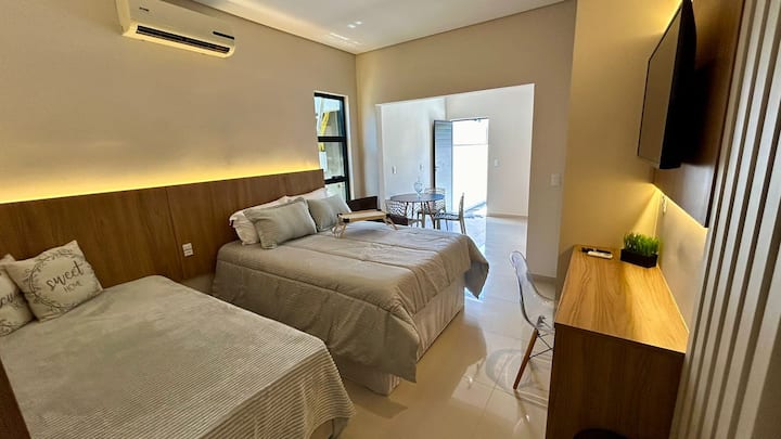 Apartamento Nº 3, Moderno, 300m Do Beto Carrero - Penha