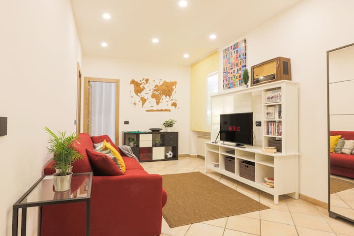 [Gaslini] - 80mq 5' A Piedi Dal Mare + Free Wi-fi - Genoa