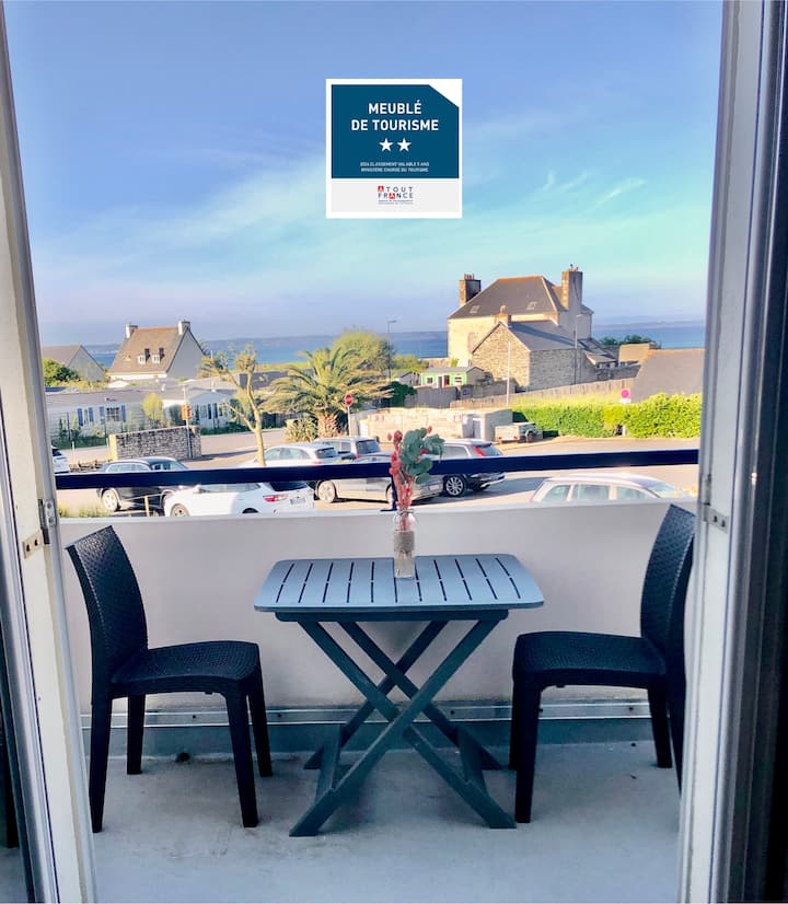 Charmant Duplex Avec Belle Vue Mer La Plage à 100m - Plomodiern