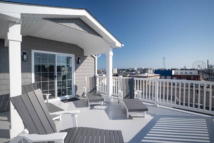 Panoramic Decks | 5 Br, 3.5 B | 2 Bck From Ocean - Seaside Heights, NJ