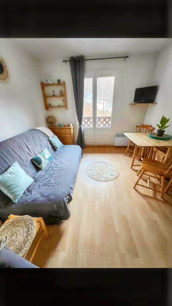 Studio Cosy Pour 4 Personnes - Allos