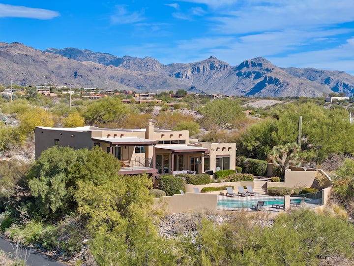 Foothills Oasis Heated Pool&hottub Stunning Views - Tucson, AZ