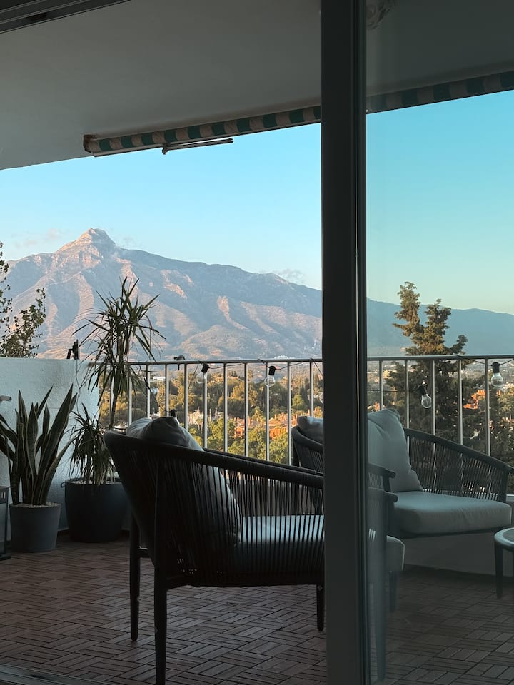 Takvåning Med Havsutsikt- Gångavstånd Puerto Banús - Marbella