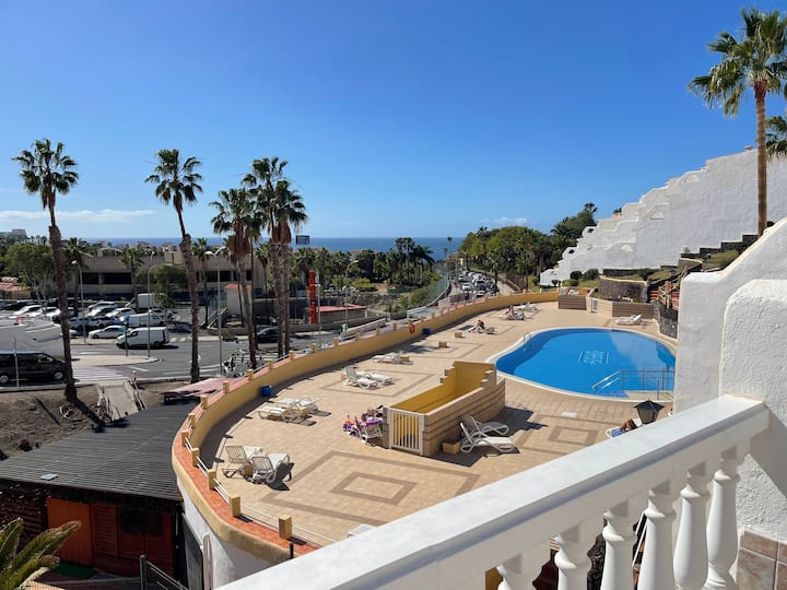 Costa Adeje Oasis: Large Terrace Ocean View - Adeje