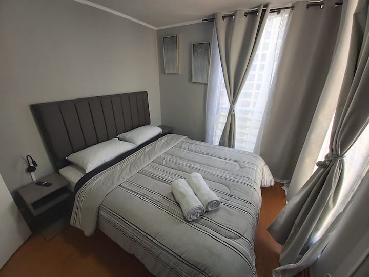 5 Camas-cerca Teatros-palacio Moneda-movistar - Santiago