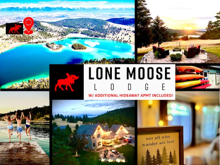 Lakeview Sunsets For 15 | 5 Br/8 Bed + Kayaks Incl - Kalispell, MT
