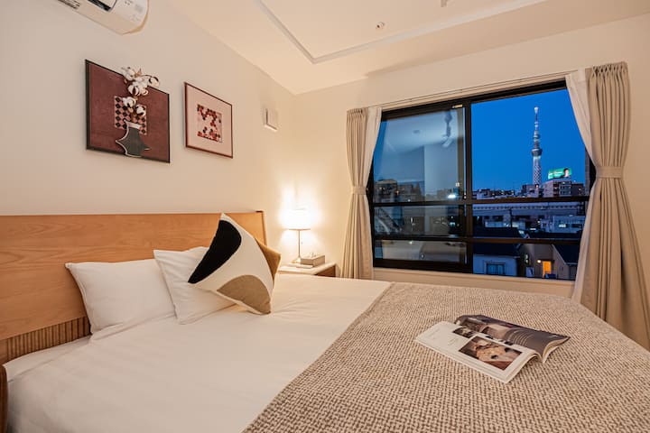 【菊川401复式公寓】：2卧室/客厅/电视/厨房/电动马桶/菊川站步行/都营新宿线-秋叶原新宿直达 - Ginza