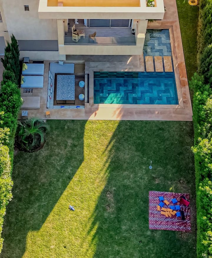 Villa Avec Piscine Privée - 10 Minutes Du Centre ! - Marrakech