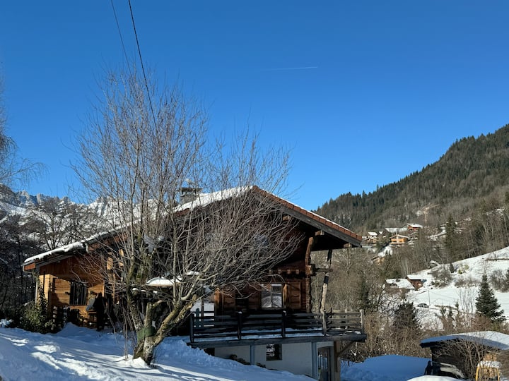 Chalet 230m2 Avec Jardin Terrasse Face Au Mt Blanc - Passy