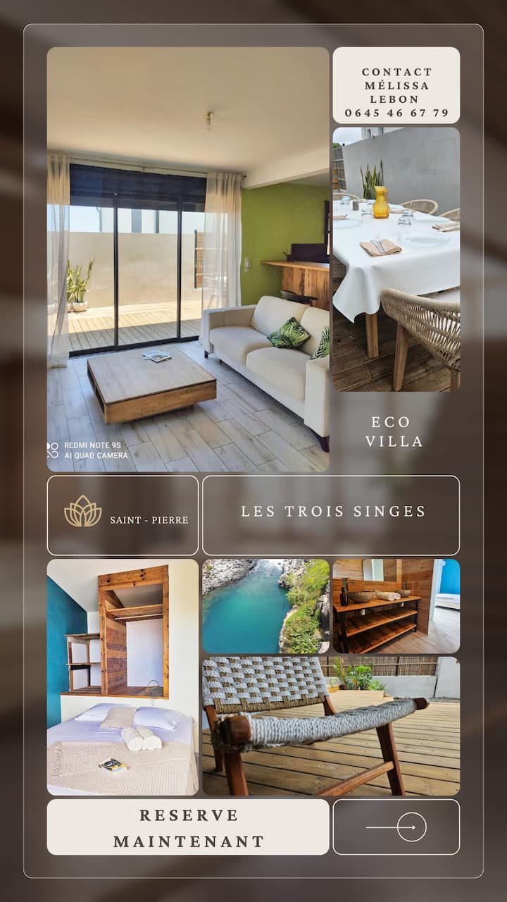 Villa Les Trois Singes - Saint-Pierre