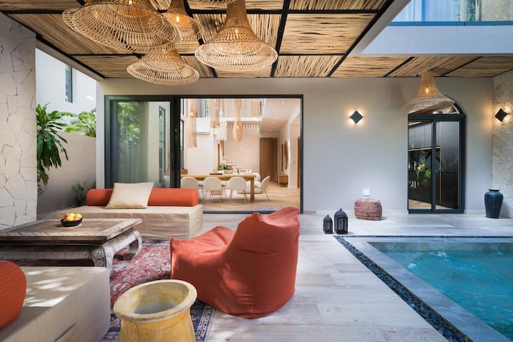 Kasablanka | 4bdrvilla W/housekeeping&beach Access - Tulum