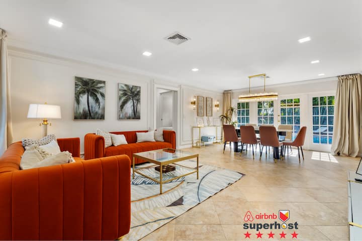 Bel Air Charm - Private Pool & Luxe Comfort Awaits - Pompano Beach, FL