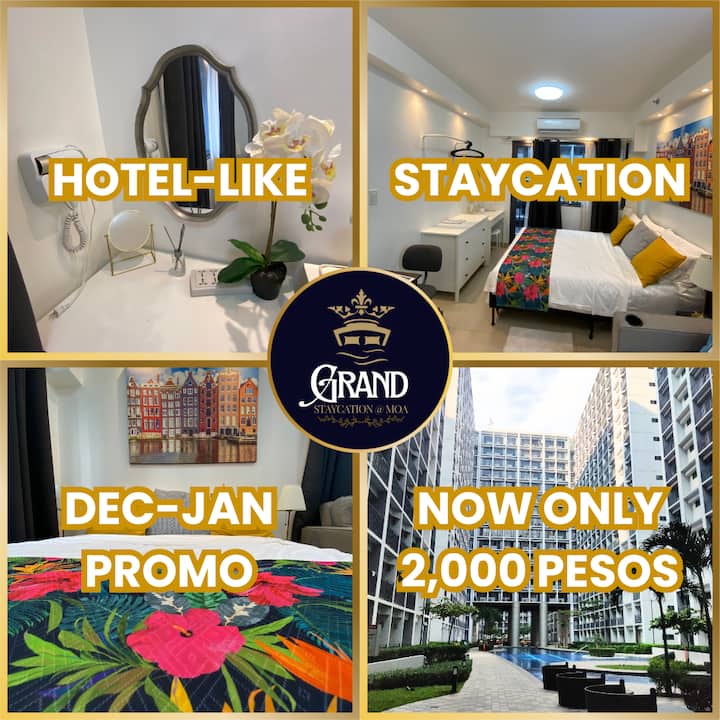 The Grand Staycation At Moa - Unit 7103 Hotel-like - Manille