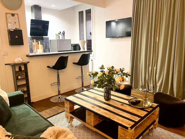 T2 Moderne • 4 Pers • Proche Centre Tours - Tours