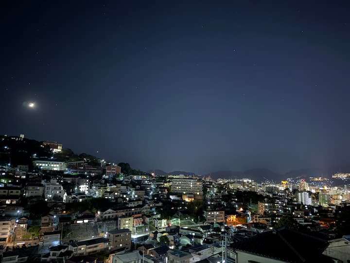 【長崎の絶好の夜景】坂道と階段、歴史と自然を楽しむ長崎の特別な宿203号 - Nagasaki