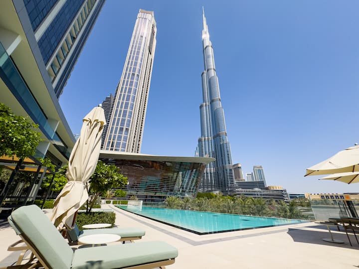 New 1br| Burj View Infinity Pool | 5min Dubai Mall - Dubai