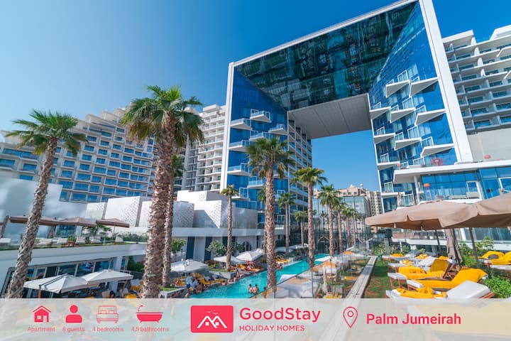 Luxury 3bdr At Five Palm | Pool & Beach Access - Dubai