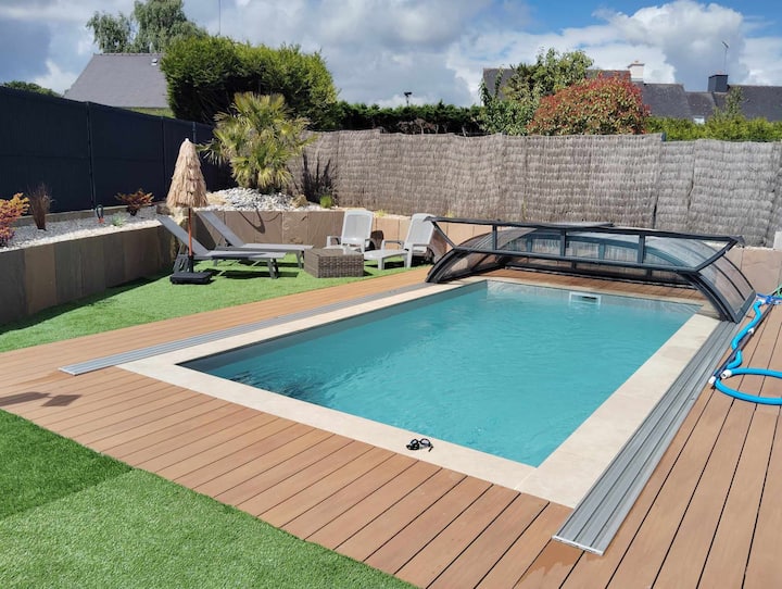 Appartement Neuf, 2 Chambres, Piscine Chauffée - Saint-Quay-Portrieux