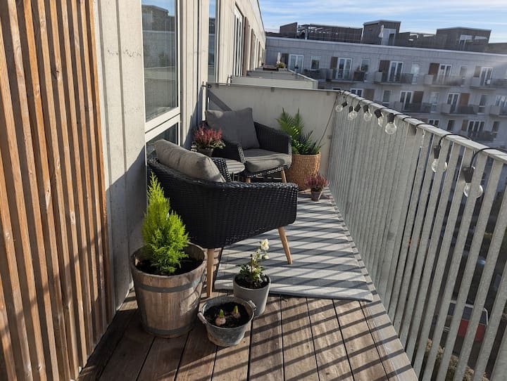 Spacious City Centre Duplex New Yorker Penthouse - Copenhague