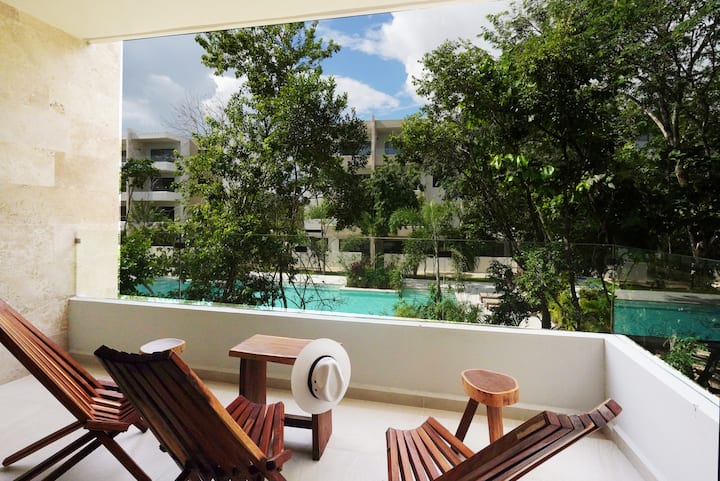 New Condo Jaguar |12min To Caribe,pools,playground - Cozumel