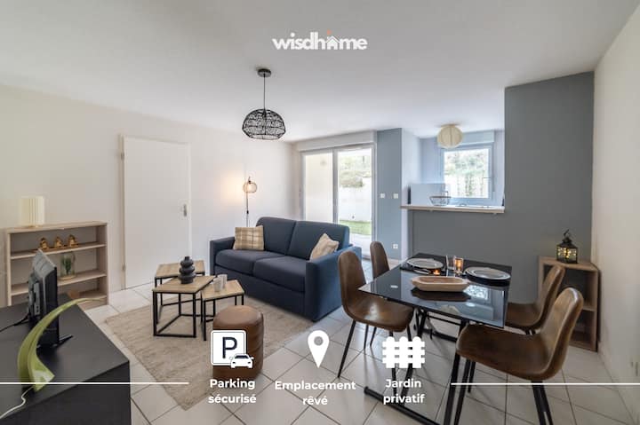 Charmant T2 Parking + Jardin Quartier Bourran - Rodez