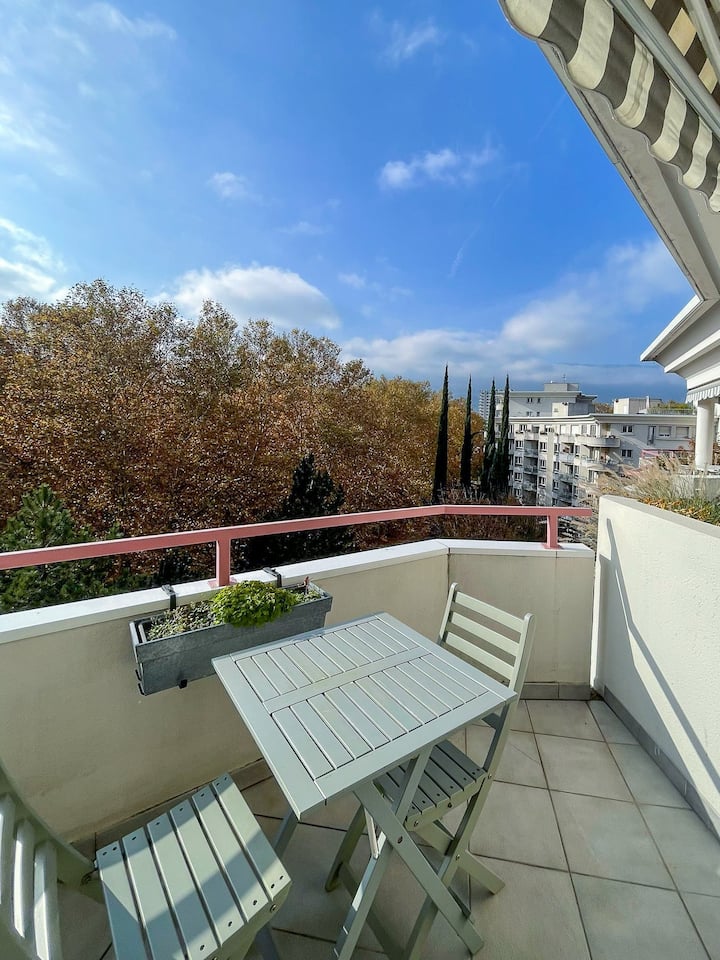Appartement Calme, Dernier éTage Avec Parking - Grenoble