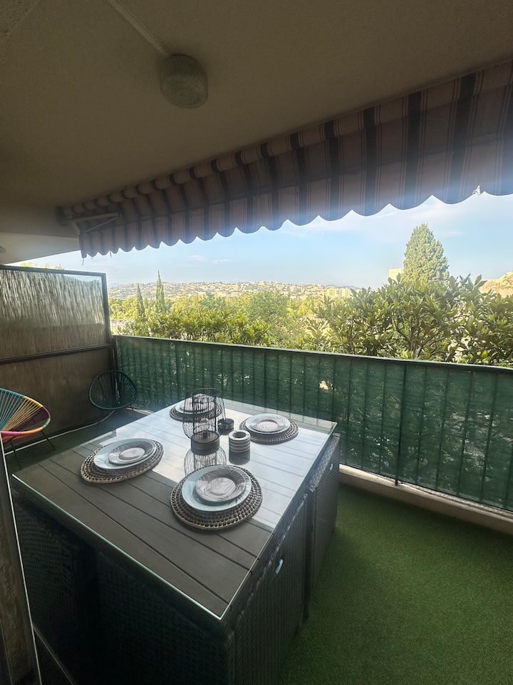 Beautiful Apartment Near Airport & Beach 24h/24 - Saint-Laurent-du-Var