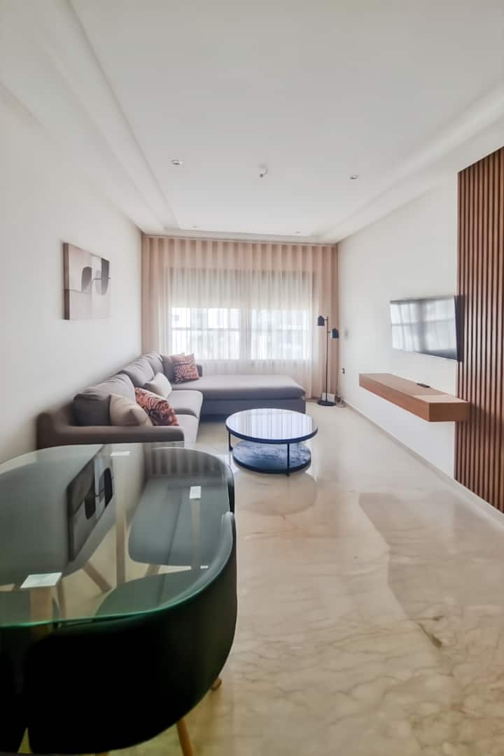 Cosy Appart, 2br, Near Tram E4r - Casablanca