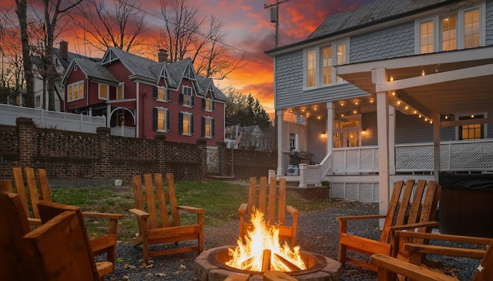 Hidden Bar • Dual Hot Tubs • Game Room - West Virginia