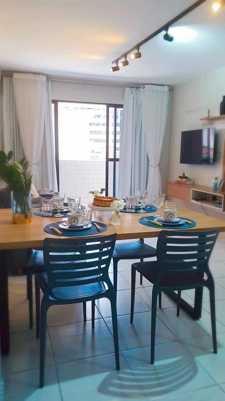 Quarto E Sala – 4min Da Orla De Maceió - Brazil