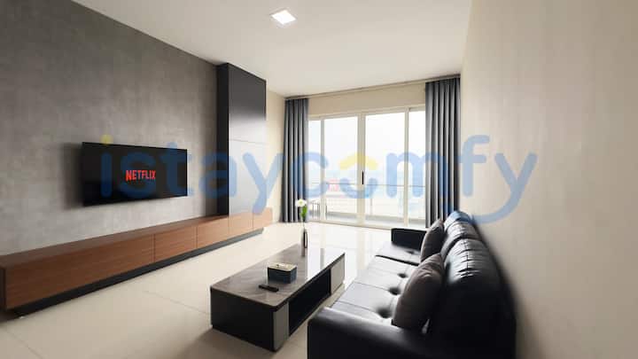 2br Aston Residence 1811 City And Sea View - Batam
