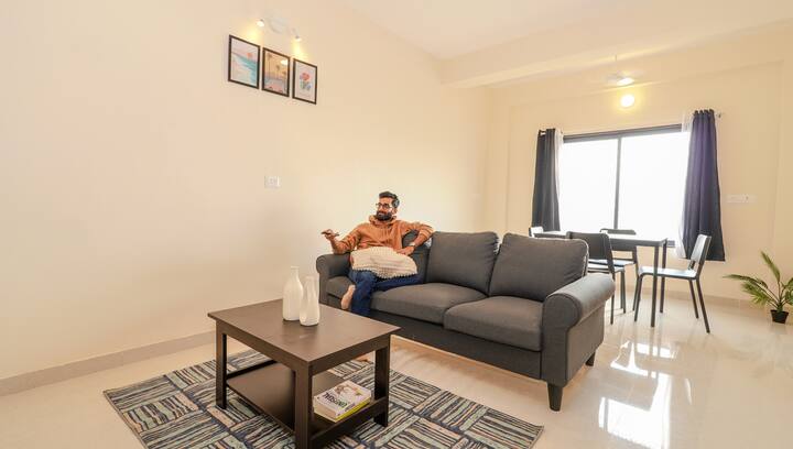Homely 2bhk Near Kharadi With Full Kitchen & Wi-fi - Pune