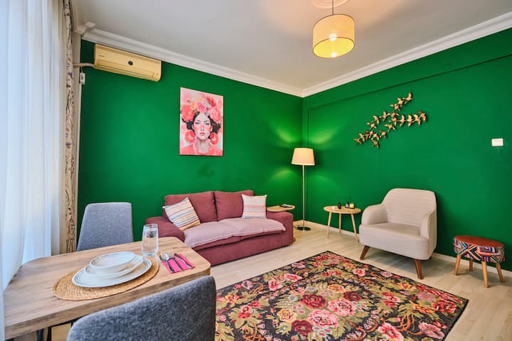 Peaceful Apt In Moda W/balcony&ac | Liberica Suite - Maltepe