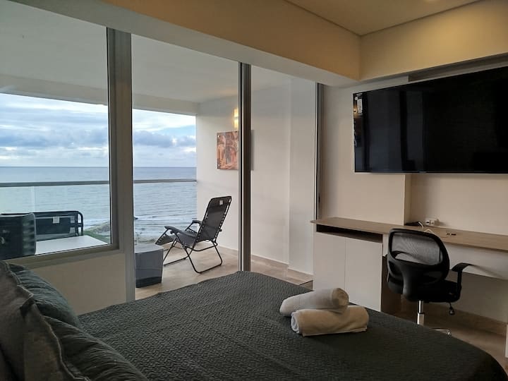 5 Star Cozy Apt+wifi+ac+tv+sea View @Cartagena - Cartagena