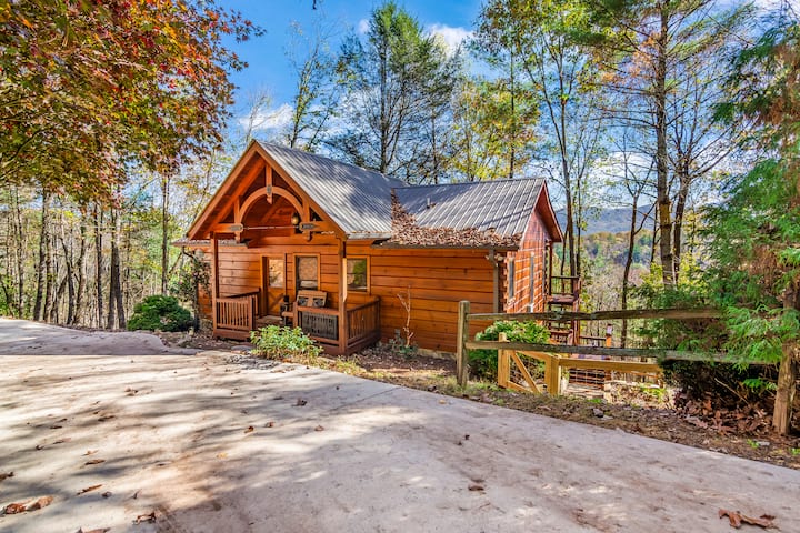 Mtn Views | Fenced Yd | Barrel Sauna | Hot Tub - Georgia, GA