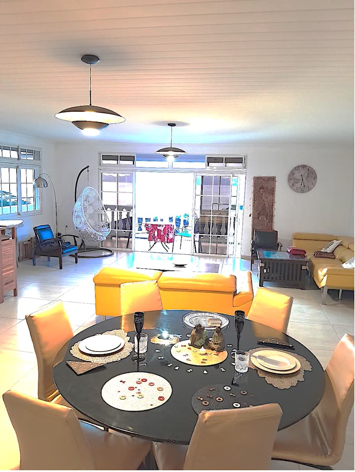 Villa Moana Nui T2 120m2 Dans Grande Villa Privée - French Polynesia